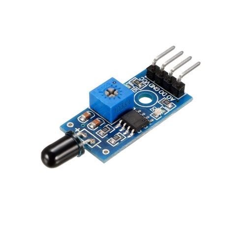 Módulo Sensor De Detección De Flama Ir De 4 Pines Megatronica