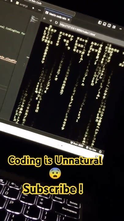 Rain 😱 Html Css Javascript Coding Htmlcssjavascript Weird