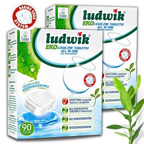 Tabletki Do Zmywarki Ludwik Ekologiczne PAKIET 13214180835 Allegro Pl