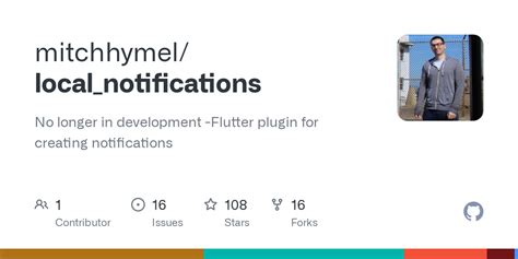 Github Mitchhymellocalnotifications No Longer In Development