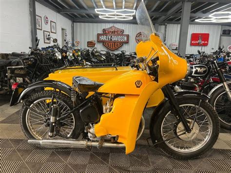 1956 Bsa M21 Aa Patrol Sidecar Outfit Stunning Ready To Use In