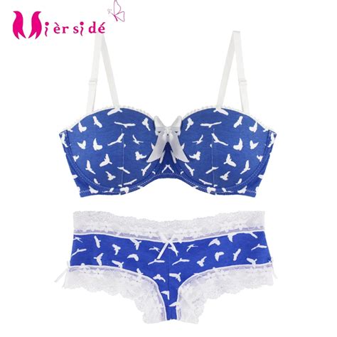 Buy Mierside Zbw017 Push Up Bra Padded Set Fashion