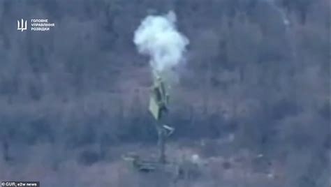 Moment Ukrainian Drone Knocks Out Russian Podlyot Radar In Fiery Smash Daily Mail Online