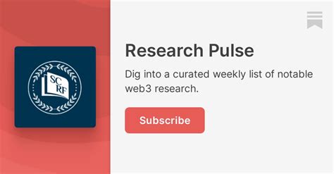 Research Pulse Issue 93 By Smart Contract Research Forum