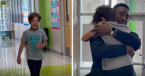 Sorprende La Figliastra A Scuola Rivelandole Della Sua Adozione Il Video Emoziona