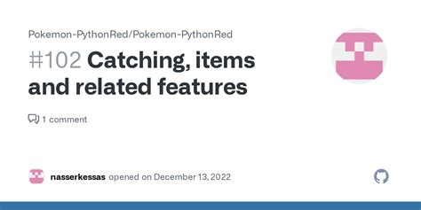Catching Items And Related Features · Issue 102 · Pokemon Pythonred