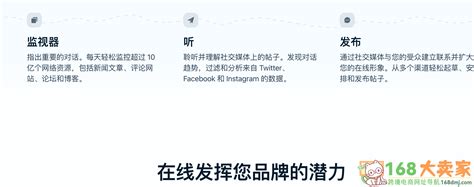 Mention官网国外社交媒体平台渠道追踪分析功能的社媒管理工具 168大卖家