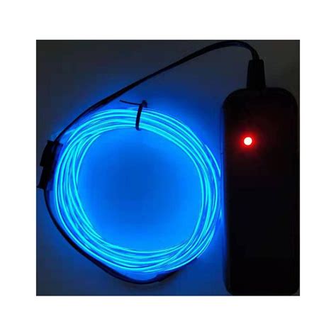 Zaroyeax 1m Battery Operated Luminescent Neon Led Lights Glow El Wire