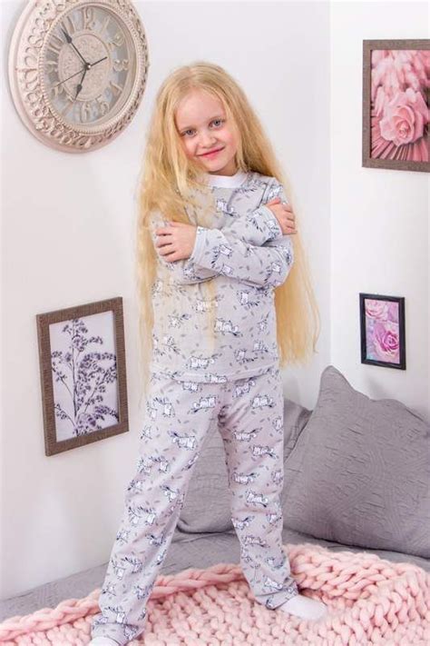 Піжама для дівчинки тепла Носи своє 110 Сірий P 4053 59657 1229177 — купити на Eva Ua