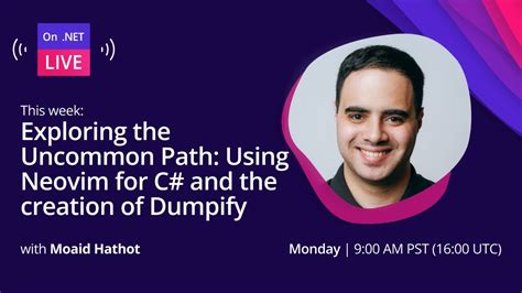 On Net Live Exploring The Uncommon Path Using Neovim For C And The Creation Of Dumpify