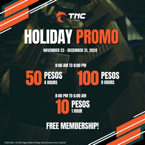 Tnc This Holiday Season Connect Play And Work With Ease At Tnc Imus 🎅🎄 Enjoy Special Our