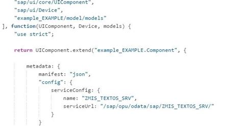 Trasteando Con Sap Ux Sapui5 Maneras De Cargar Un Servicio Odata Y Hacer El Binding