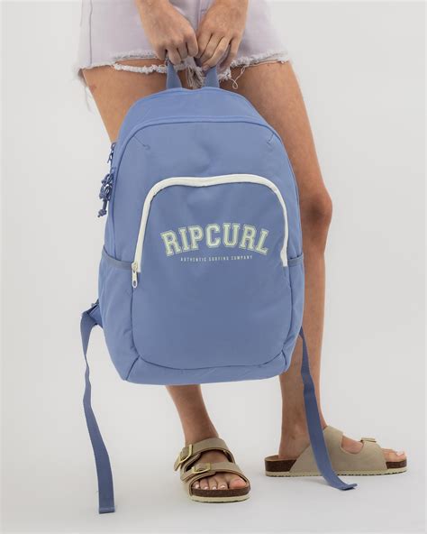 Shop Rip Curl Ozone 2 0 Backpack In Mid Blue Fast Shipping And Easy