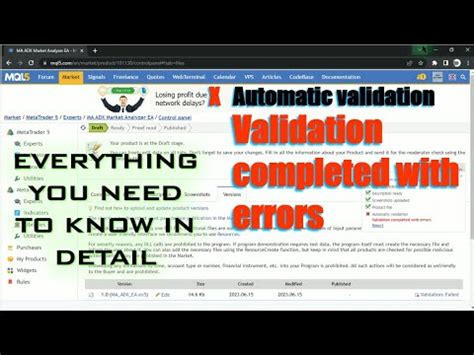 Validation Completed With Errors How To Fix Mql Errors For Mql