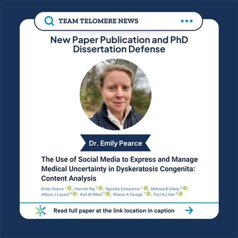 Telomerebiologydisorder Dyskeratosiscongenita Teamtelomere