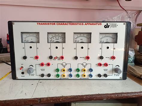 transistor characteristics apparatus the objective is to plot the input