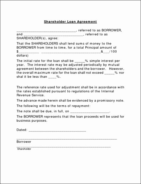 Convertible Loan Note Template
