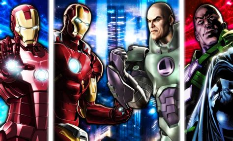 Those Who Play Gods ~ Iron Man Vs Lex Luthor By Randor2000 On Deviantart