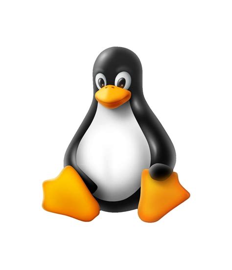 Linux Tux Mascot Logo Vinyl Sticker X Inch Etsy