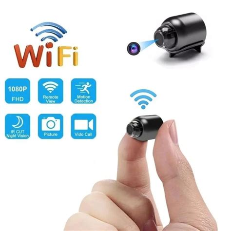 Mini Camera 1080p High Definition Wifi Surveillance Security Night