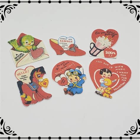 Printable Miniature Valentines Etsy