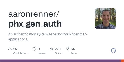 github aaronrenner phx gen auth an authentication system generator