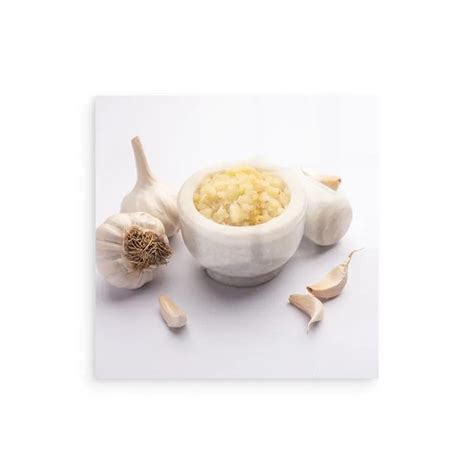 Panou Sticla Bucatarie Garlic Paste 60x60 Cm Emagro