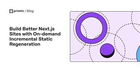better next js sites on demand incremental static regeneration