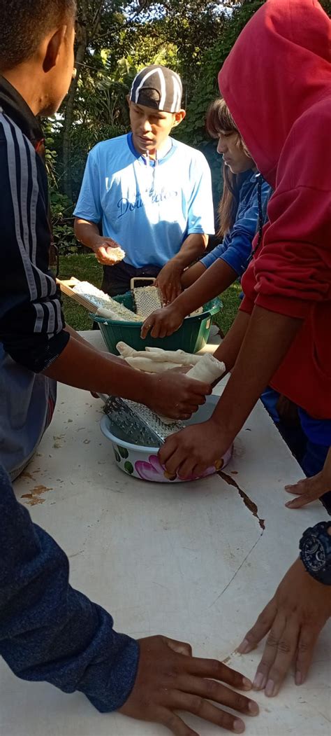 Alunos Aprendem A Preparar O Alimento Tradicional Do Povo Terena