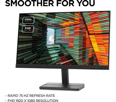 LENOVO L24e-30 Full HD 23.8" VA LCD Monitor - Black - 66BCKAC2UK ...