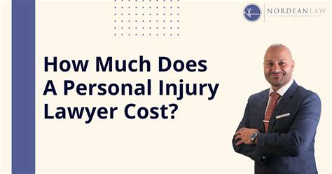 How Much Does A Personal Injury Lawyer Cost
