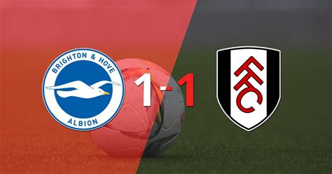 Brighton And Hove Y Fulham Se Repartieron Los Puntos En Un 1 A 1 Infobae