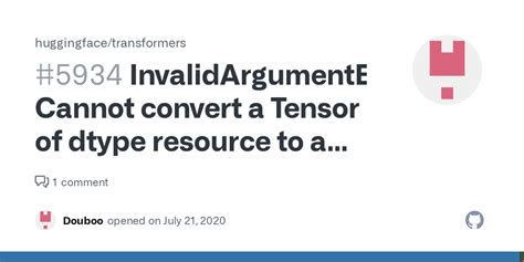 InvalidArgumentError Cannot Convert A Tensor Of Dtype Resource To A