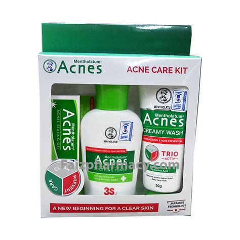 Acnes Mentholatum 3 in 1 Care Kit - Faiz Pharmacy, Mombasa, Kenya
