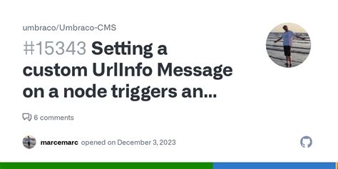 Setting A Custom Urlinfo Message On A Node Triggers An Error In Collision Detection · Issue