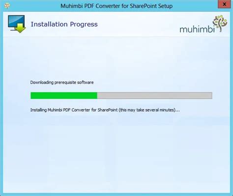 Muhimbi Pdf Converter New Setup Experience