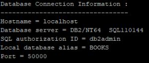 Connecting To A Database In Db Database Server