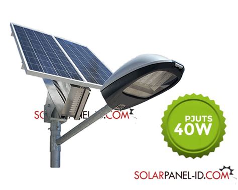 JUAL Paket Penerangan Jalan Umum PJU Tenaga Surya 40 Watt PJU Solar
