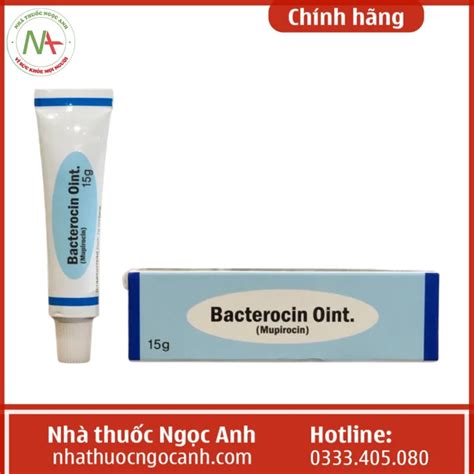 Thuốc Bacterocin Oint 15g Có Trị Mụn Không Giá Bao Nhiêu Mua ở đâu