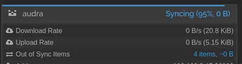 Out Of Sync Items Report 0 Items When Syncing 0 Byte Files · Issue