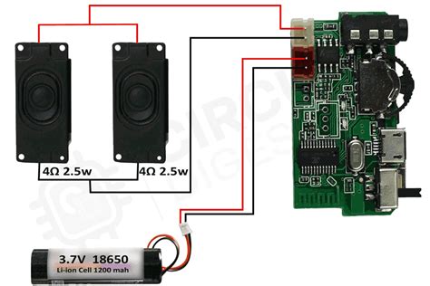 Diy Bluetooth Amplifier Circuit Using Wireless Hi Fi Module 5w