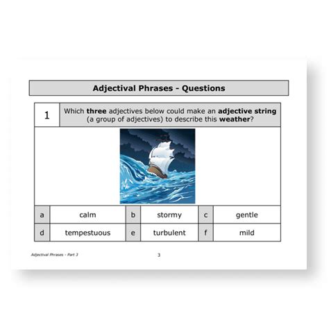 What Is The Adjectival Phrase In The Sentence Below