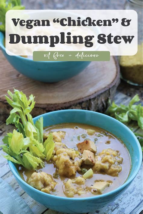 Vegan Chicken And Dumpling Stew