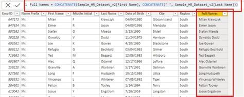 How To Concatenate In Power Query Data Science Workbench