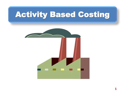 Activity Based Costing Ppt