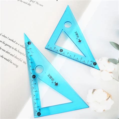 Triangle Ruler Drawing