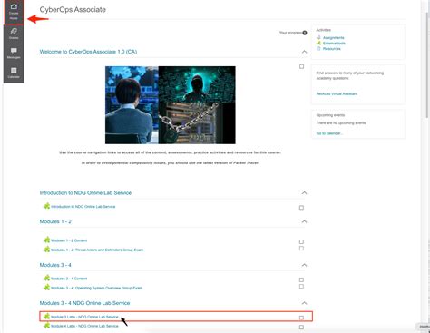 Babes Cisco CyberOps Associate Lab Enrollment Guide Network Development Group Inc