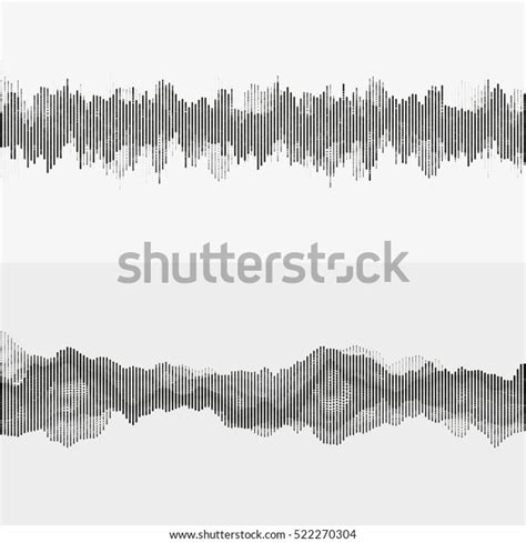 Segmented Vector Audio Waves Advanced Digital Stock Vector Royalty Free 522270304 Shutterstock