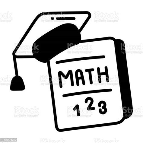 Math Degree Stock Illustration Download Image Now Diploma Doodle
