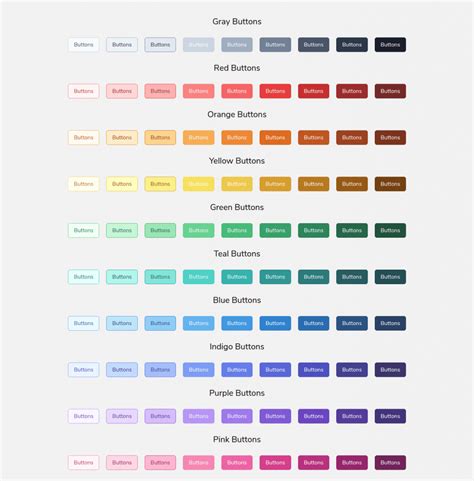 Customizable Tailwind Css Buttons